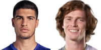 Carlos Alcaraz v Andrey Rublev results, H2H stats | Tennis - Flashscore